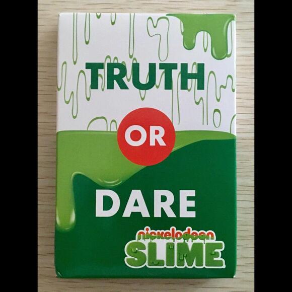 Toys | Nickelodeon Slime Truth Or Dare Card Game Sambro 218 Card Pack ...